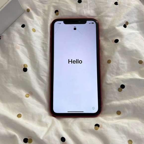 Apple | Cell Phones & Accessories | Red Apple Iphone 1 256gb | Poshmark